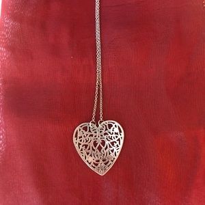 Brighton | Jewelry | Brighton Detailed Heart Necklace | Poshmark